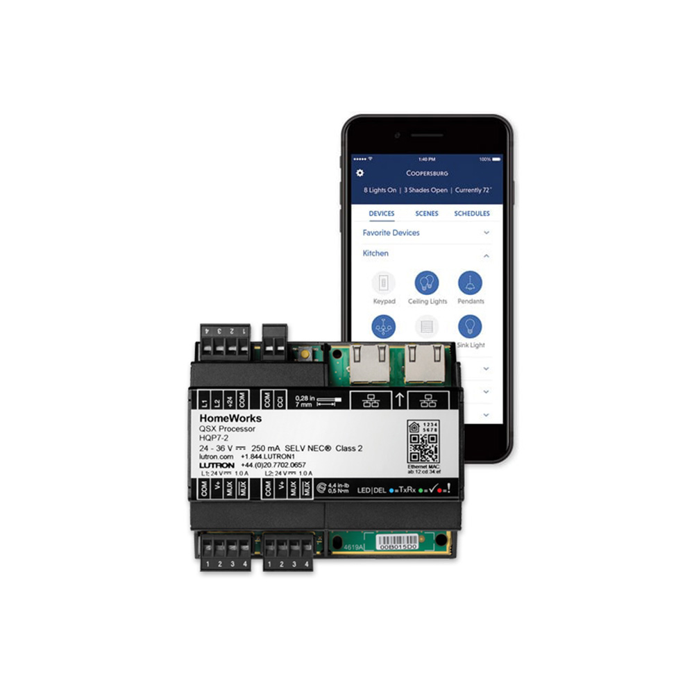 LUTRON HOMEWORKS QSX PROCESSOR 2 LINKS » Wave Electronics Systems